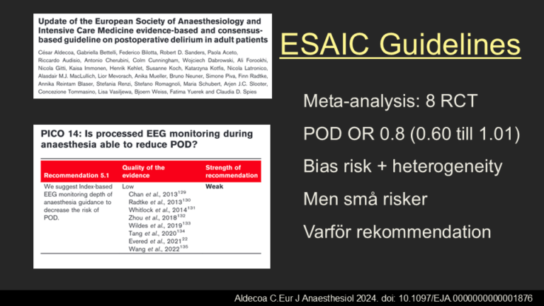 Anesthesia depth monitoring – BIS, SED-line and Entropy in anesthesia ...